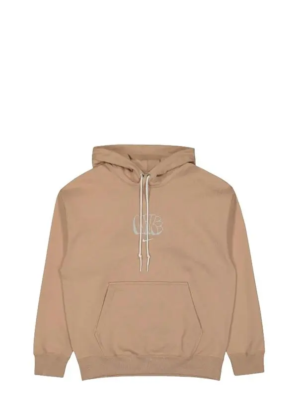 Nike Nikelab Solo Swoosh Fleece Printed Hoodie - Hemp