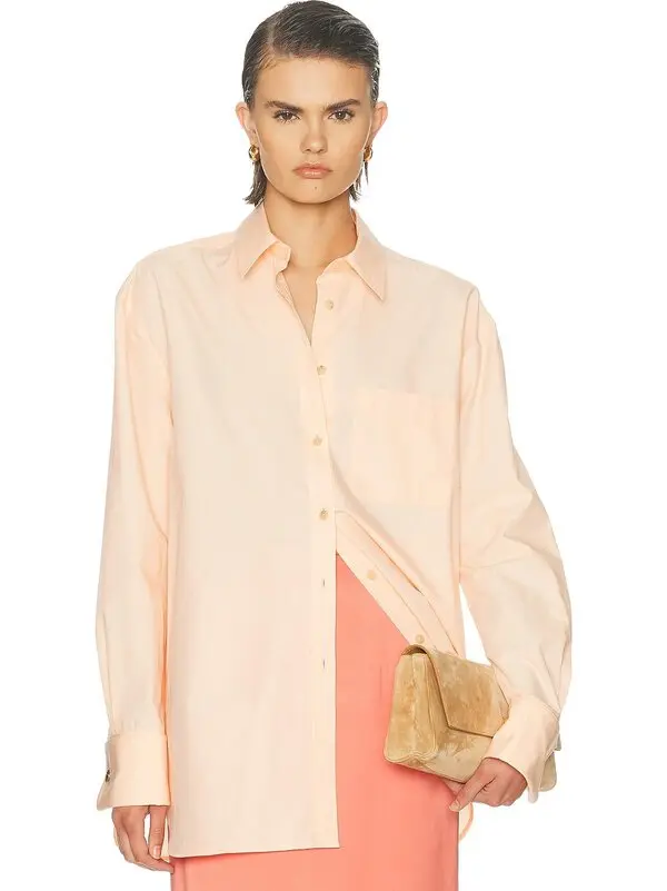 Khaite Newton Top - Light Peach
