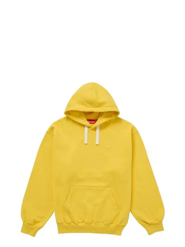 Supreme Small Box Drawcord Hooded Sweatshirt - Yellow