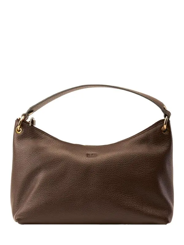 TUSK Ascot Top Zip Hobo Bag - Espresso