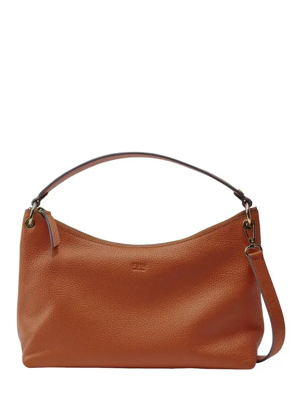 TUSK Ascot Top Zip Hobo Bag - Toast