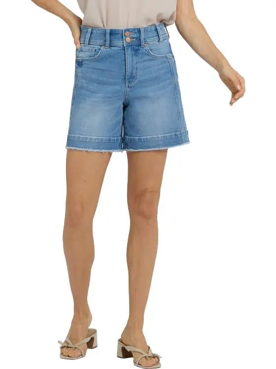NYDJ Berkyn Relaxed Fit Denim Shorts - Vista Lakes