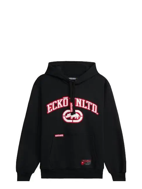 ECKO Hoodie With Kangaroo Pocket - Black