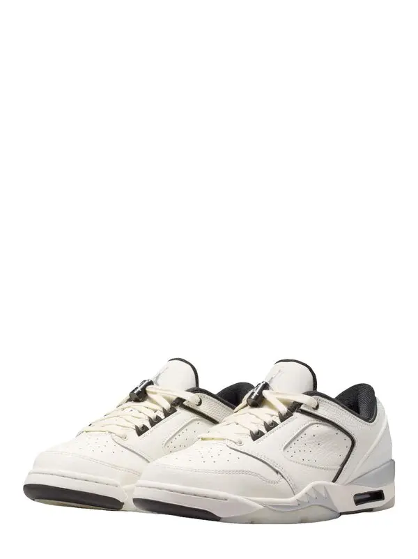 JORDAN Sixty Plus Low Basketball Sneakers - Sail/black/metallic Silver