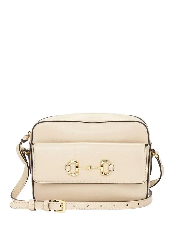 Gucci Horsebit 1955 Shoulder Bag - Beige