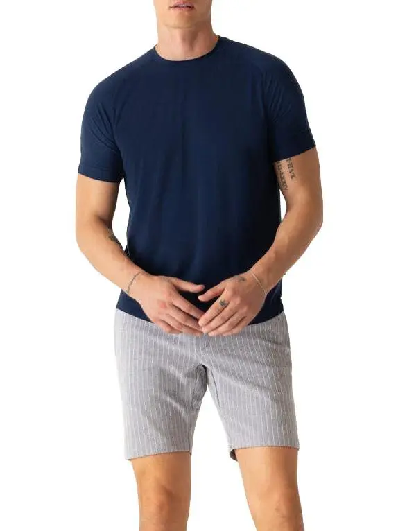 DEKE Raglan Sleeve T-shirt - Indigo