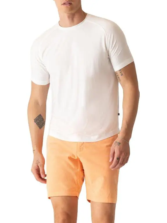 DEKE Raglan Sleeve T-shirt - Optic White