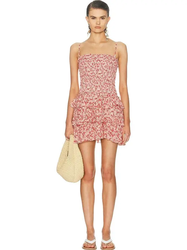 Isabel Marant Elodie Dress - Red