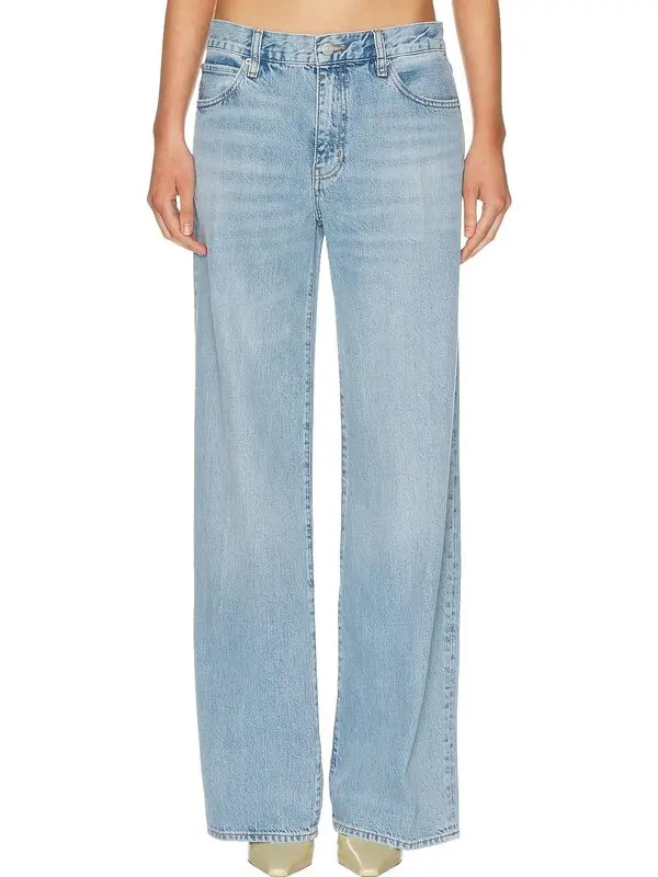 FRAME The Off Duty Stroll Jeans - Frey