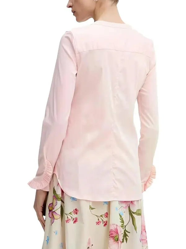 MOS MOSH Ruffled Shirt - Pink