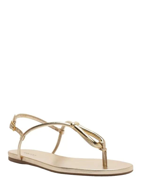 AREZZO Ramona Slingback Sandal - Platino