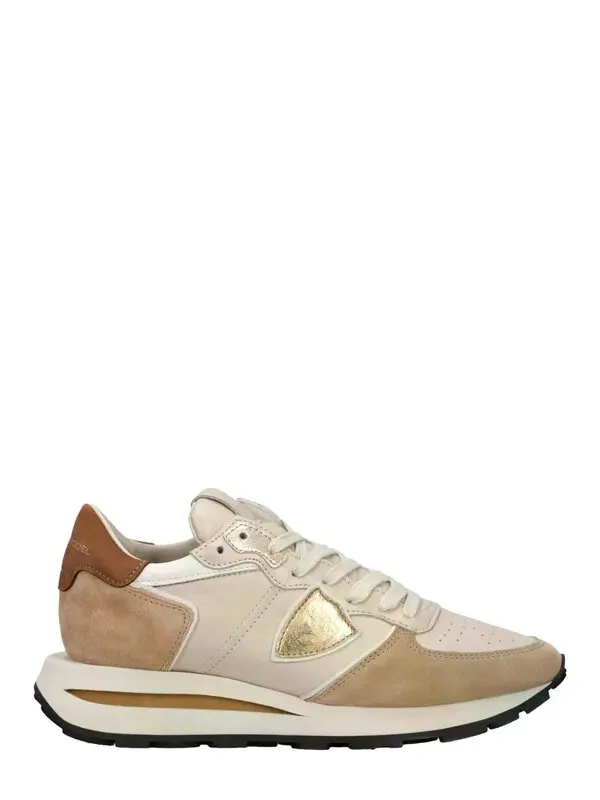 Philippe Model Tropez Haute Low Trainers - Neutrals