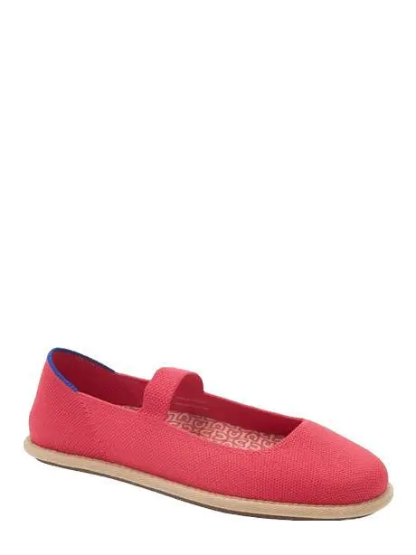 Rothy's Cruiser Mary Jane Flat - Raspberry