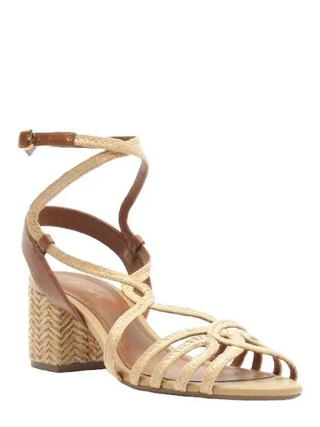AREZZO Aria Ankle Strap Sandals - Natural/soul Natural