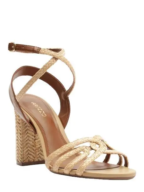 AREZZO Aria Ankle Strap Sandal - Natural/soul Natural