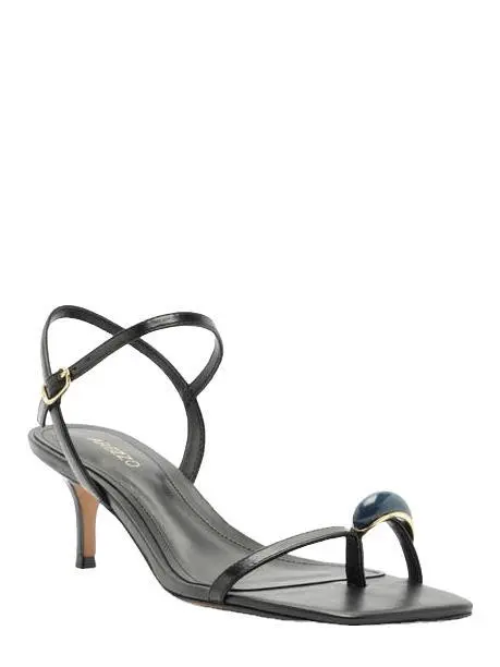 AREZZO Sofia Ankle Strap Sandal - Black