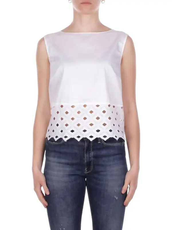 Max Mara Top - White