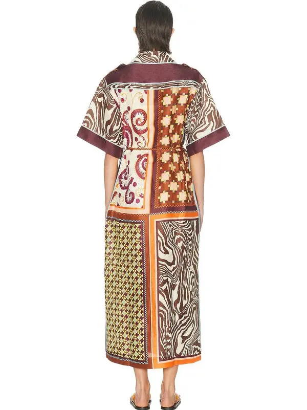 ALEMAIS Wilson Shirt Dress - Multi