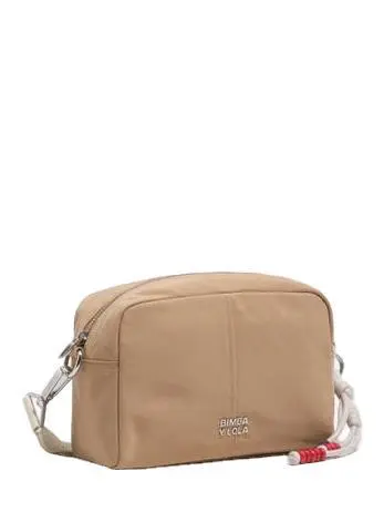 Bimba Y Lola Nylon Crossbody Bag - Camel