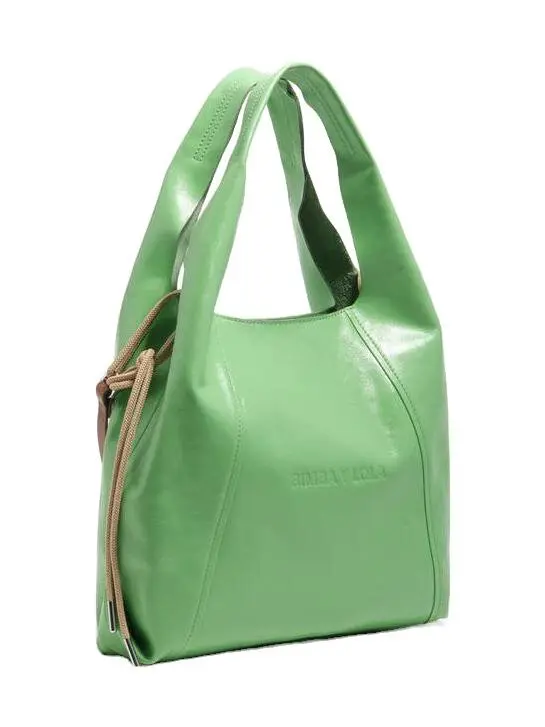 Bimba Y Lola Leather Shoulder Bag - Emerald