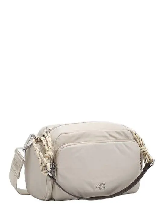 Bimba Y Lola Medium Crossbody Bag With Pocket - Stonewhite