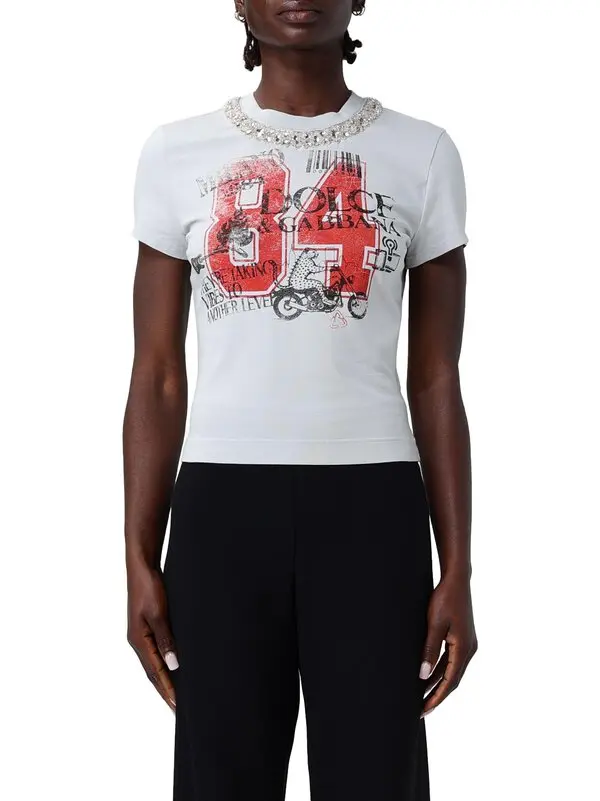 Dolce & Gabbana Printed T-shirt - Grey