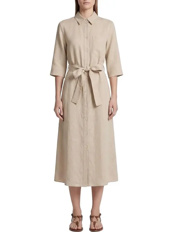 Max Mara Midi Shirt Dress - Milk