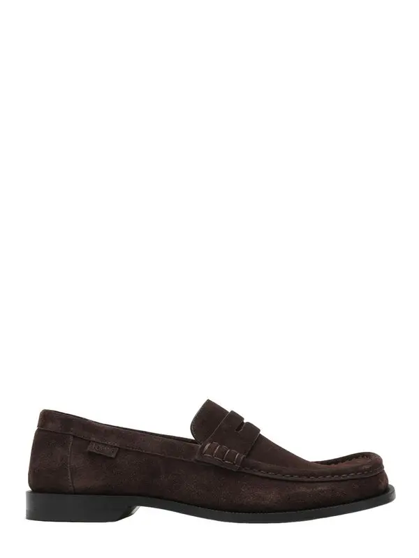Loewe Campo Suede Loafers - Brown