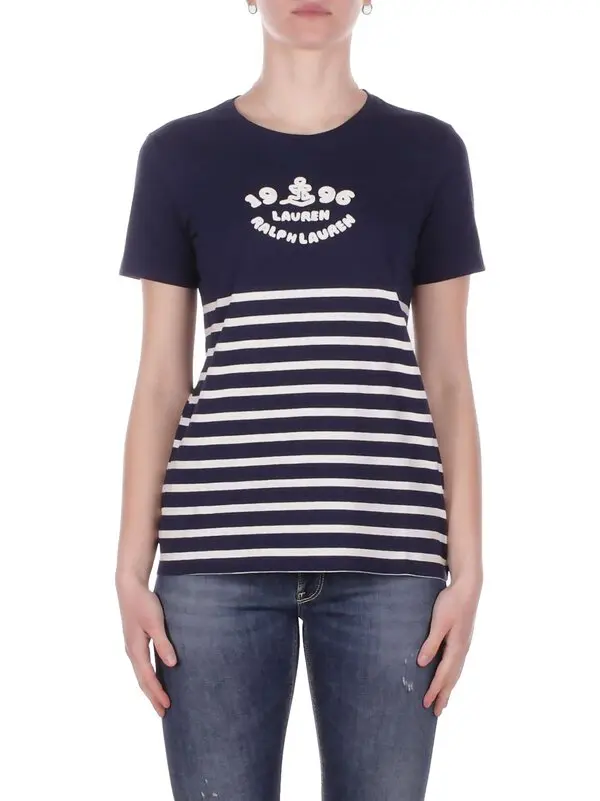 Ralph Lauren Striped T-shirt - Blue