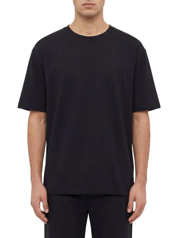 THOM KROM Cotton Blend T-shirt - Black