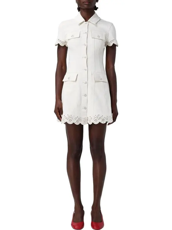 SELF-PORTRAIT Dress - White