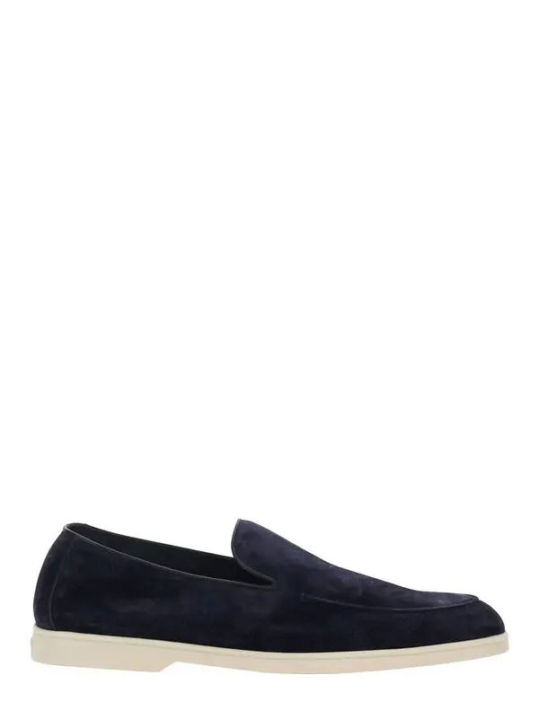 DOUCAL'S Suede Loafer - Blue