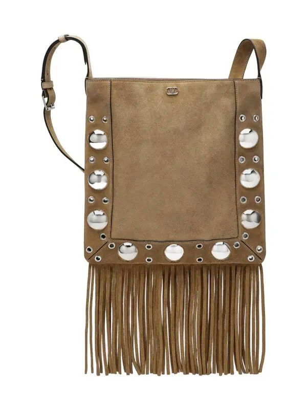 Valentino Garavani Crossbody Bag - Beige