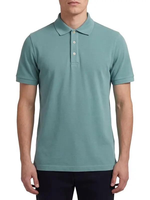 Fedeli Polo Shirt - Sky Blue