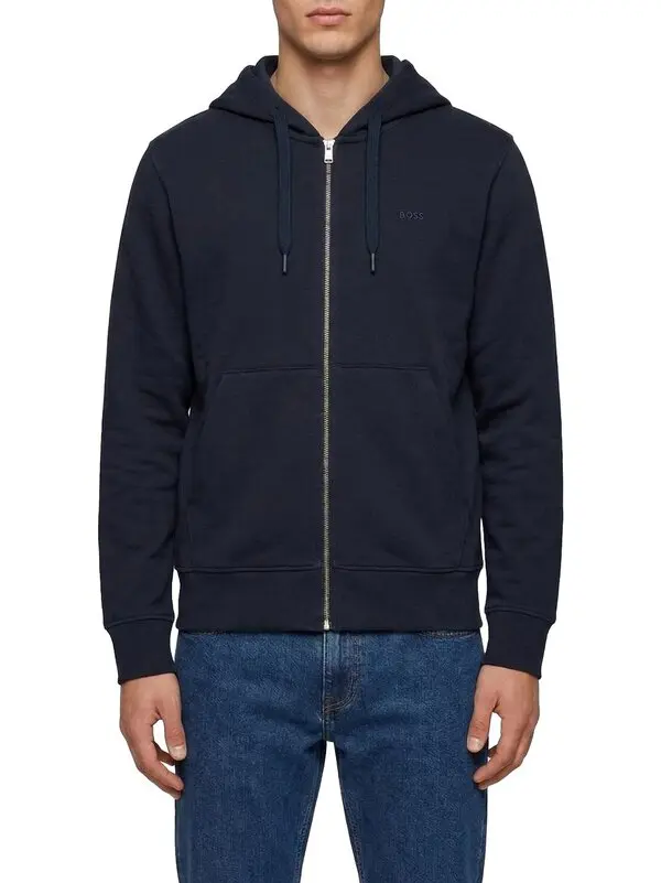 BOSS Full Zip Sweatshirt - Blue