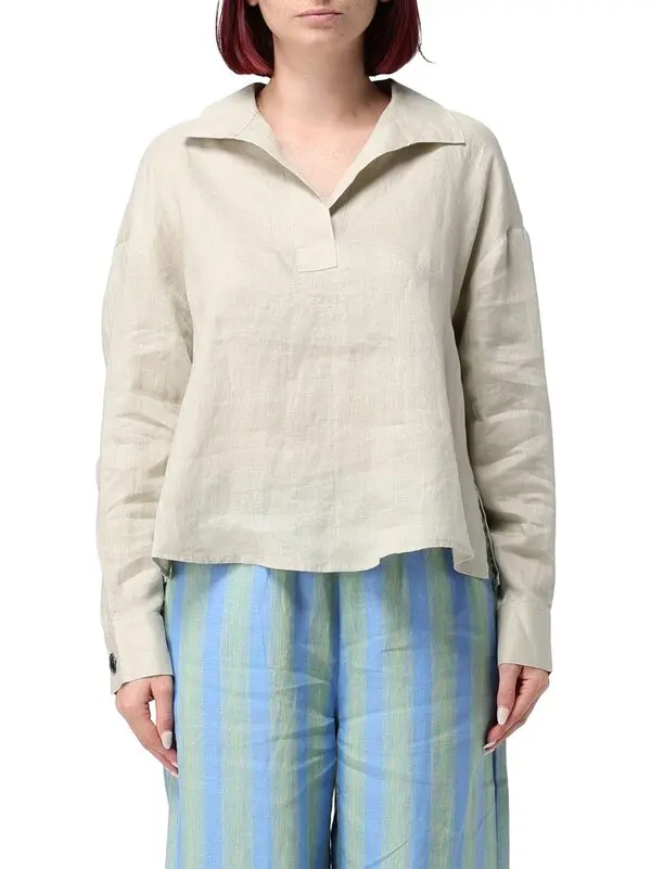 Armani Exchange Long Sleeve Shirt - Sand