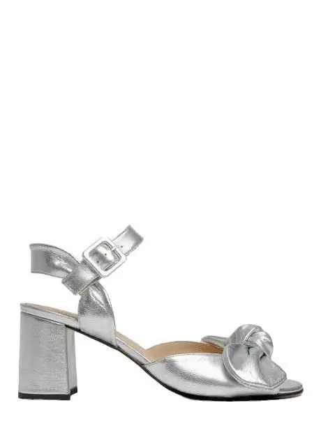 Penelope Chilvers Minnie Ankle Strap Sandal - Silver