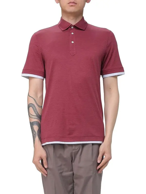 Brunello Cucinelli Polo Shirt - Red