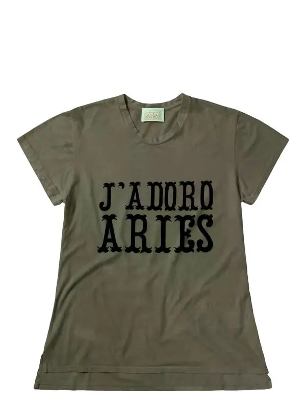Aries J'adoro Printed T-shirt - Green