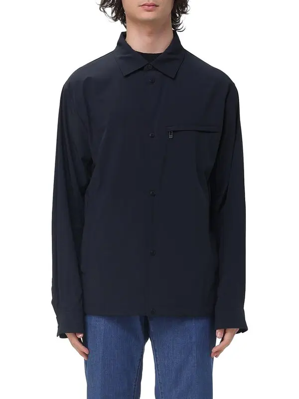 Armani Exchange Classic Collar Jacket - Navy