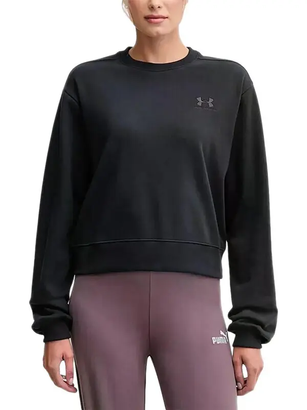 Under Armour Logo Crew Neck Sweater - Black