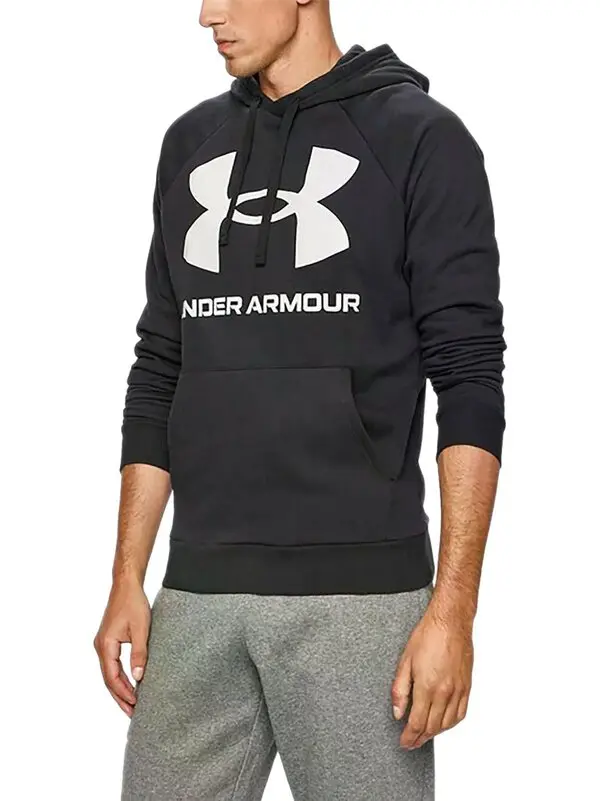 Under Armour Logo-print Hoodie - Black
