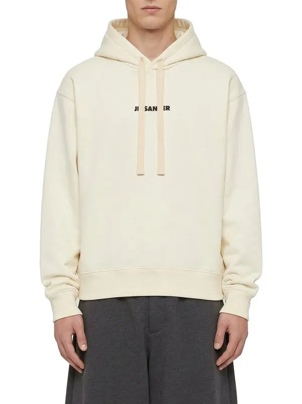 JIL SANDER Sweatshirt - Natural