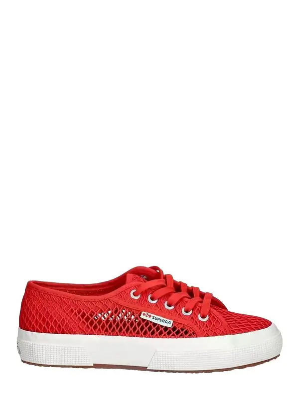 Superga Lace-up Sneakers - Red