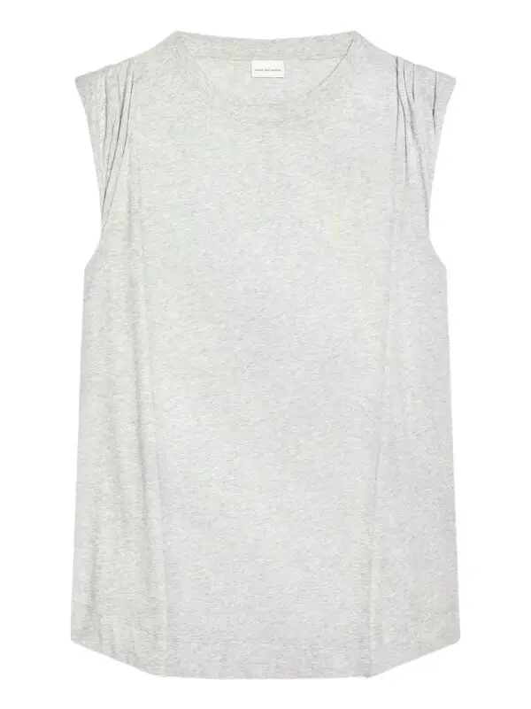 Dries Van Noten Sleeveless T-shirt - Grey