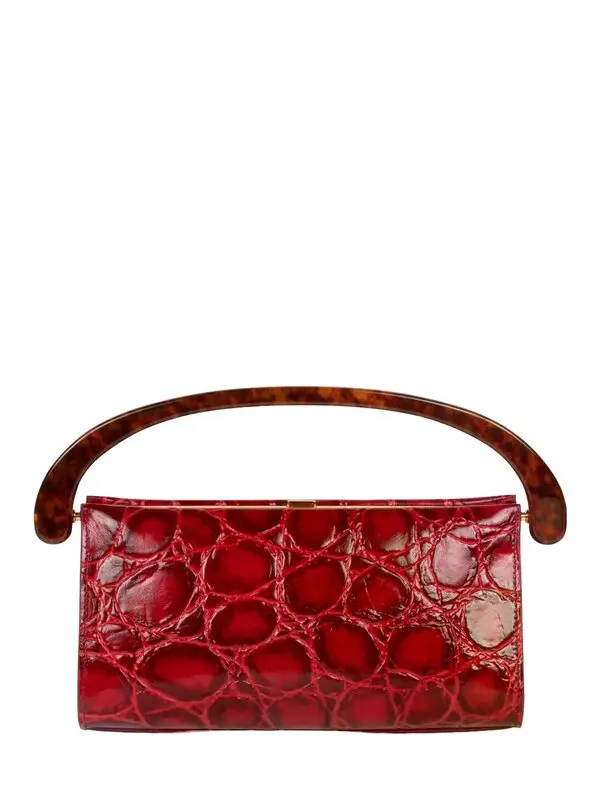 Dries Van Noten Small Leather Bag - Red