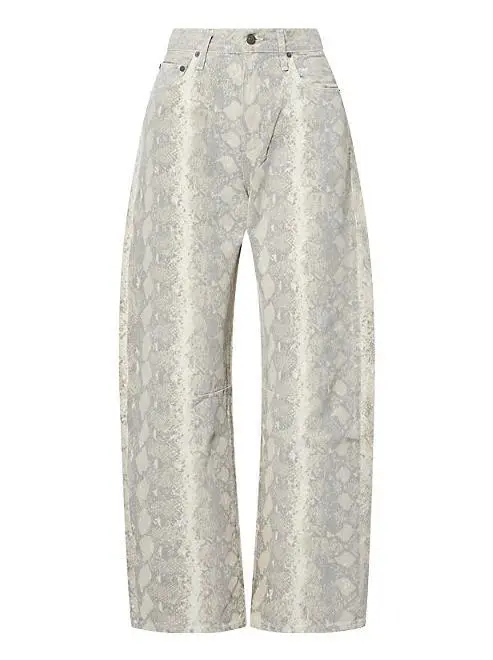 Citizens Of Humanity Miro Print Jeans - Python