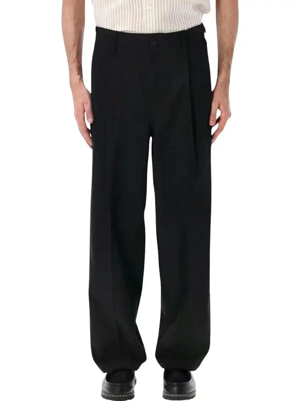 Obey Dean Pleated Trousers - Black