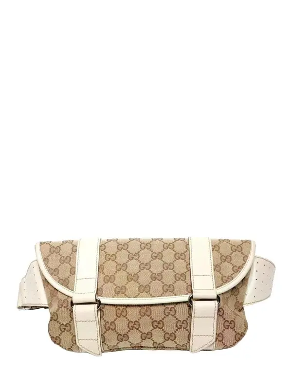 Gucci Canvas Waist Bag - Neutrals