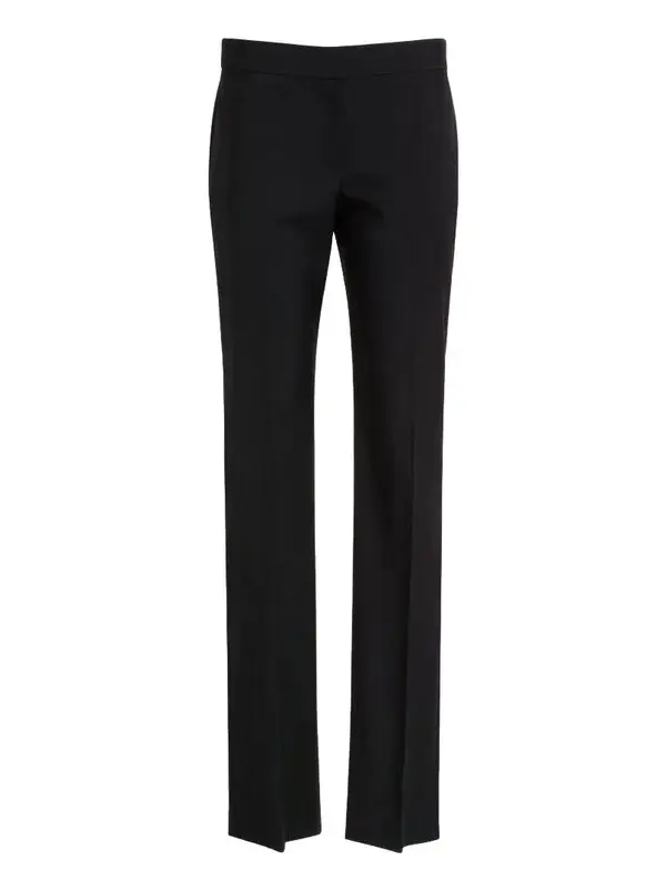 Alexander McQueen High-waisted Tailored Trousers - Black